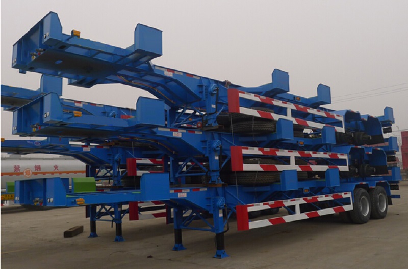 40ft skeleton trailer | chassis trailer | skeleton container trailer