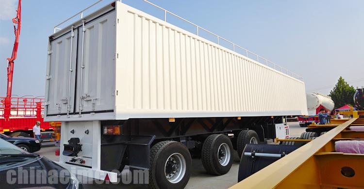 CIMC Tri Axle Dry Van Box Semi Trailer for Sale Near Me in Zambia