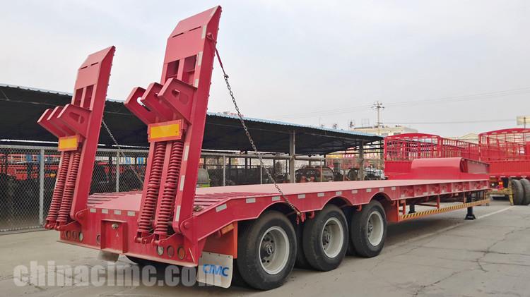 CIMC Tri Axle Semi Low Bed Trailer for Sale in Guyana