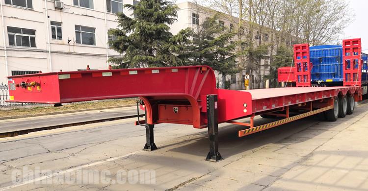 CIMC Tri Axle Semi Low Bed Trailer for Sale in Guyana