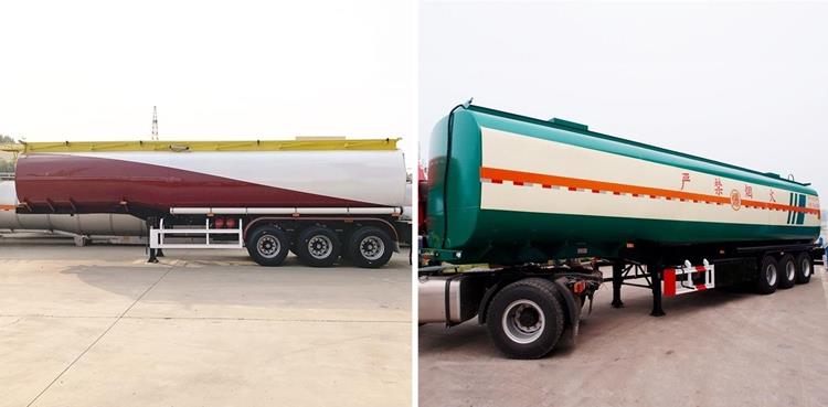 CIMC Tri Axle Diesel Tanker Trailer for Sale with Capacity 42000 Liters ...
