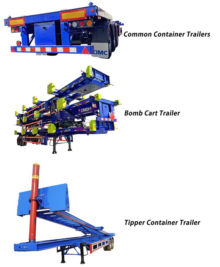 Container Chassis Trailer Models - CIMC Trailers