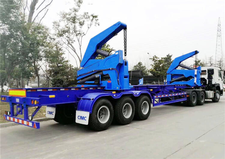 37T self loading sidelifter trailer | container load trailer ...