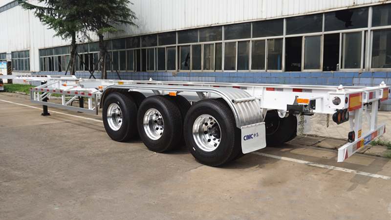 CIMC Tri Axle Container Chassis for Sale