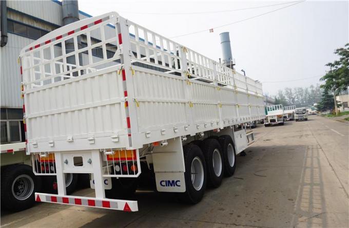 50 Tons Cow Carrier Common Livestock Sidewall Trailer-CIMC Trailer