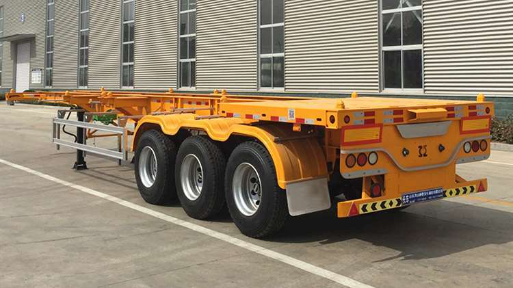 CIMC 3 Axle Skeleton Trailer Container Chassis