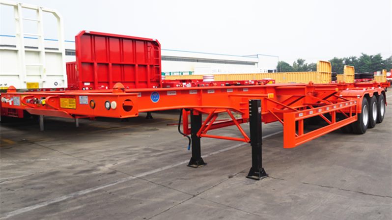 CIMC 40ft Container Chassis Skeleton Trailer
