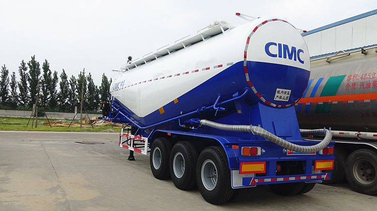 CIMC 45cbm Dry Bulk Cement Tanker Trailer for Sale in Cote d'Ivoire