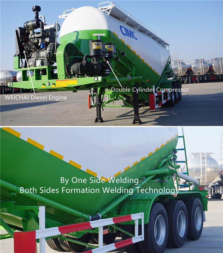CIMC Cement Bulk Trailers for Sale | Cement Tanker Price | Dry Bulk ...