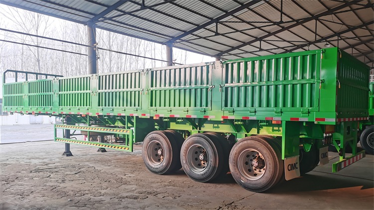 CIMC China Trailers | 40 Ton Side Wall Trailer with 1000mm High Side ...