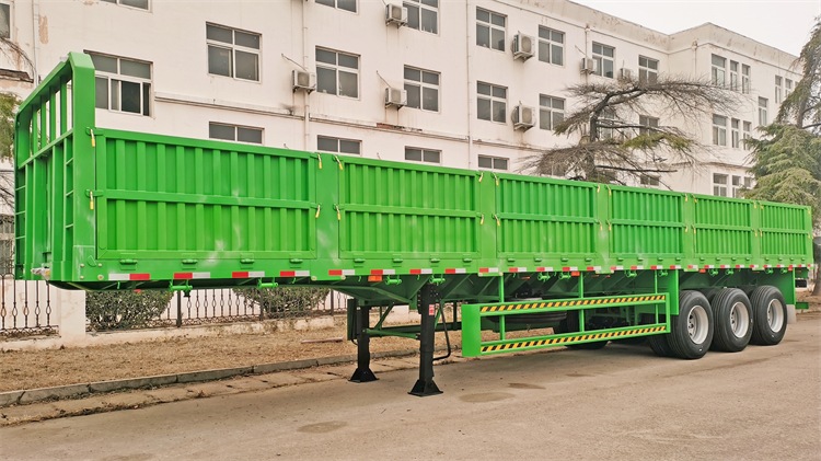 CIMC China Trailers | 40 Ton Side Wall Trailer with 1000mm High Side ...