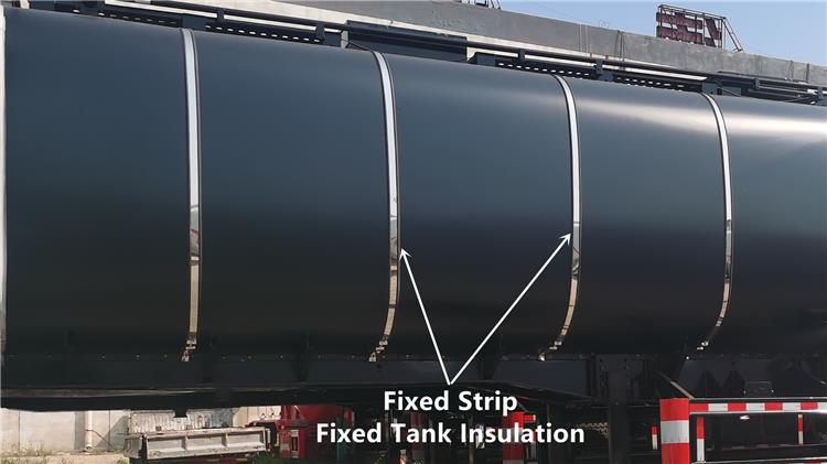 CIMC 35000 Liters Bitumen Tanker Trailer for Sale In Tanzania