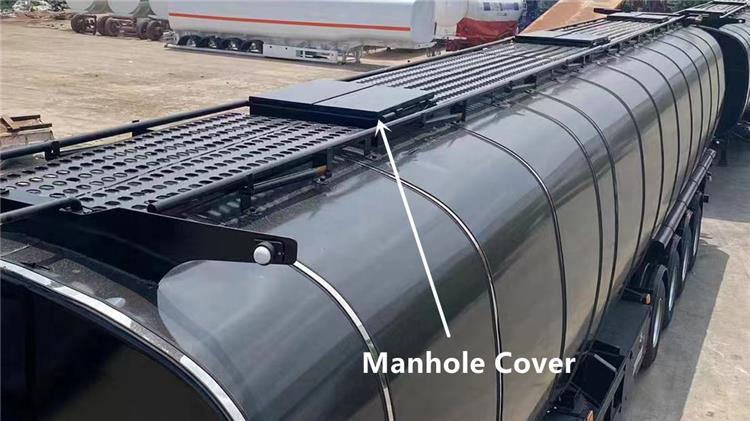 CIMC 35000 Liters Bitumen Tanker Trailer for Sale In Tanzania