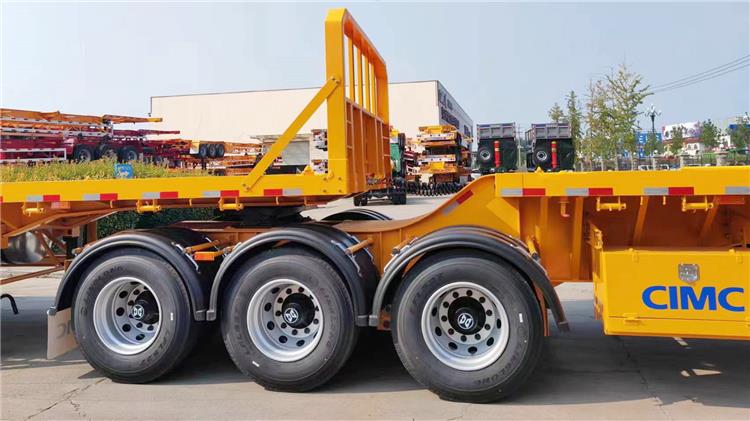 CIMC Interlink Flatbed Trailer for Sale In Zambia