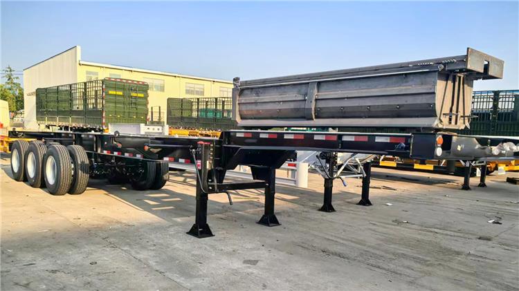 CIMC 3 Axle Extendable Container Chassis Trailer for Sale In Guam