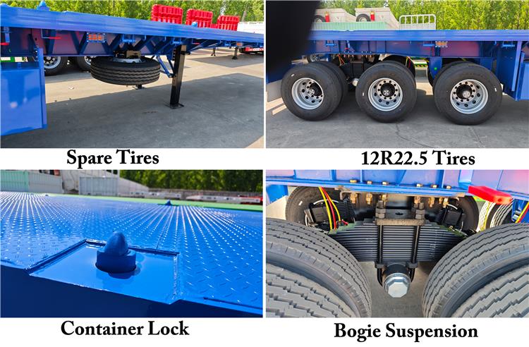 CIMC 40ft Flatbed Trailer for Sale In Jamaica