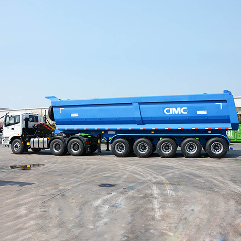 CIMC 5 Axle Dump Truck | How much can a dump trailer hold?