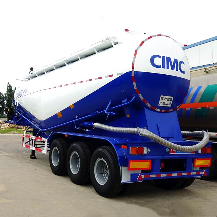 CIMC 45cbm Dry Bulk Cement Tanker Trailer for Sale in Cote d'Ivoire
