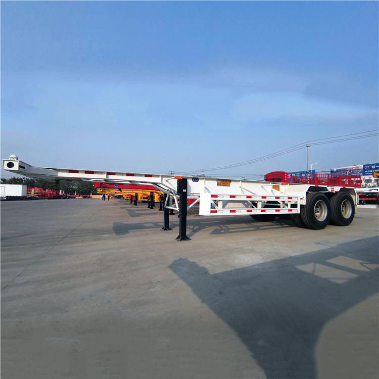 CIMC Containers 40Ft Skeletal Chassis Trailer for Sale in Nigeria
