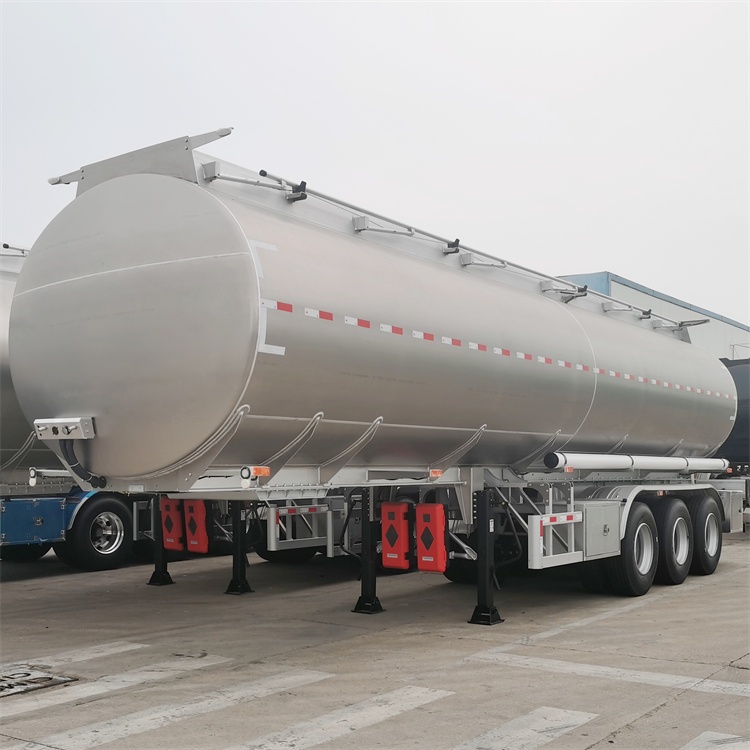 38000 L Aluminum Tanker Semi Trailer for Sale In Jamaica - CIMC Trailers for Sale