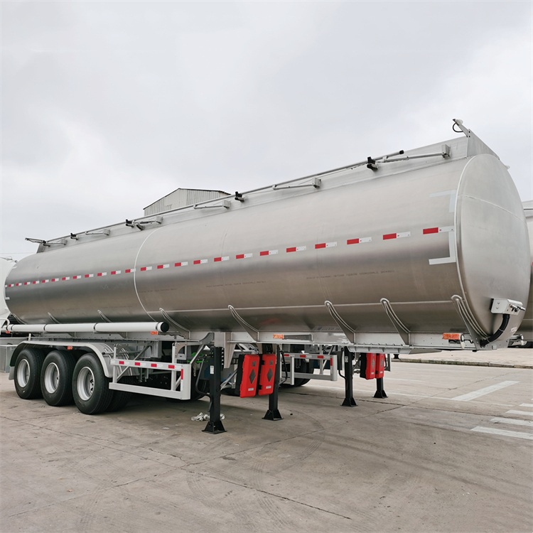 38000 L Aluminum Tanker Semi Trailer for Sale In Jamaica - CIMC Trailers for Sale