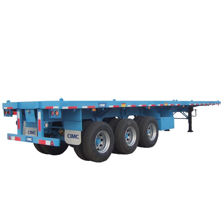 CIMC Flatbed Semi Trailer for Sale in Zimbabwe Harare | CIMC Trailer ...