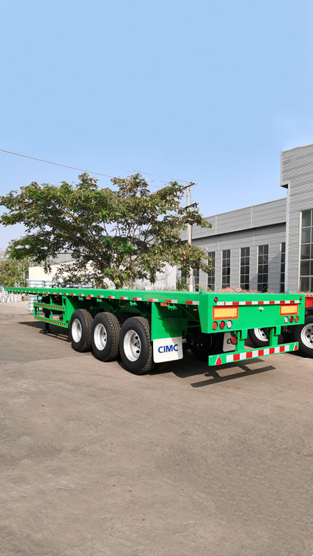 13M Tri Axle Trailer for Sale | 3 Axle Tri Axle Flatbed Trailers for ...