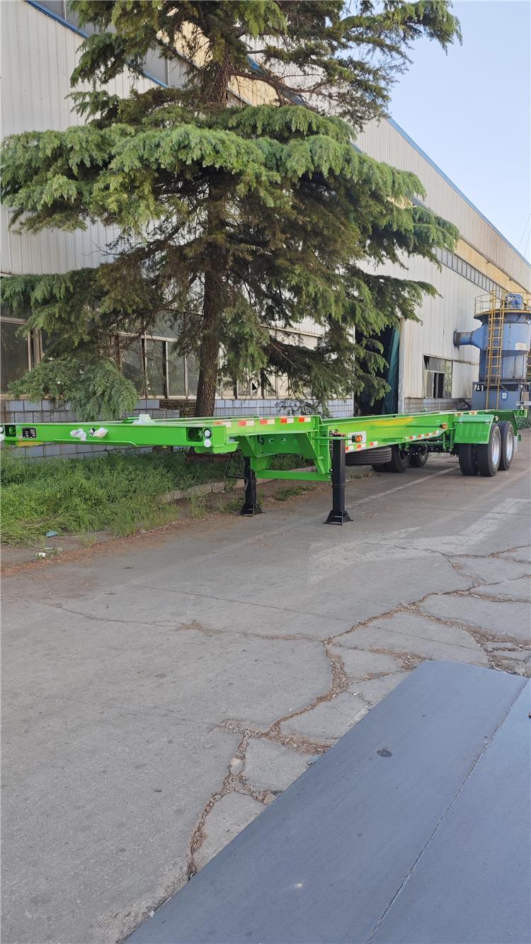CIMC 2 Axle Container Chassis Trailer for sale in Jamaica