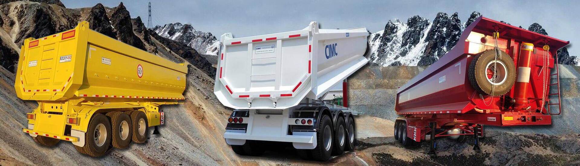 CIMC Tipper Trailer for Sale 丨CIMC Tipper semi Trailer 丨cimc dump ...