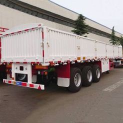 CIMC 30 Tonne 20ft Container Flat Deck Full Drawbar Trailer for Sale